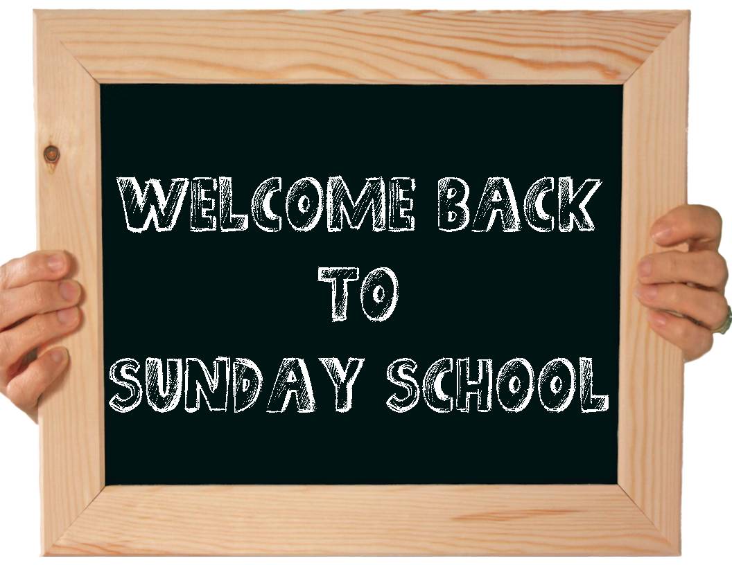 Welcome To Sunday School Signs
